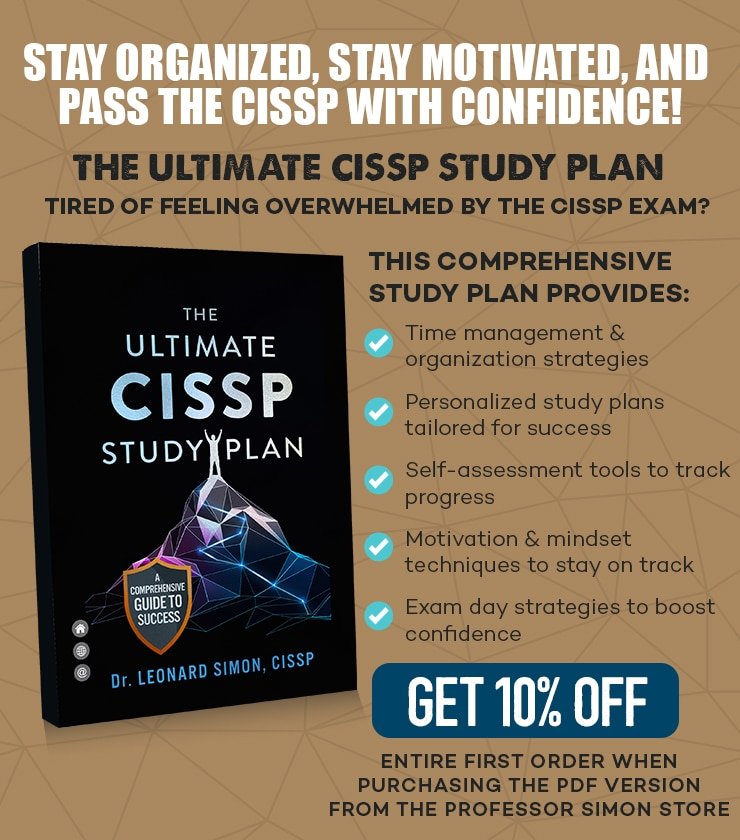 The Ultimate CISSP Study Plan | Professor Simon